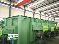 China Steel Bar Wire Rod Dia 36mm Rebar Shot Blasting Unit Direct Coupling Blast Wheel for sale