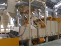 China Roller Conveyor Steel Plate Shot Blast Equipment For Metal Sheet Cleaning for sale
