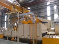 China Pretreatment Roller Conveyor Shot Blasting Machine Workpieces Cleaning for sale