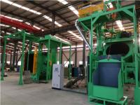 China Blast Wheel 1200kg/drum Drum Auto Blasting Machine Forgings Surface Cleaning for sale