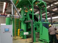 China Blast Wheel 1200kg/drum Drum Auto Blasting Machine Forgings Surface Cleaning for sale