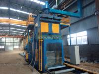 China QH69 Through Type Roller Conveyor Shot Blasting Machine Anti Corrosion for sale