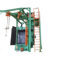 China 1200×1600mm Hanger Type Shot Blasting Machine Wheel Rims Cleaing for sale