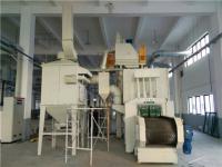 China Aluminum Pan Wire Mesh Belt Shot Blasting Equipment Polishing Machine for sale