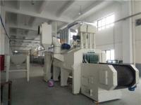 China 0.5m/Min Wire Mesh Shot Blasting Machine Alumnium Parts Cleaning for sale