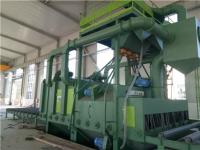 China Castings Parts Steel Plate Shot Blasting Machine Continuous Way TUV Certificate for sale