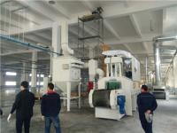 China 4m/min Aluminum Alloy Wheel Shot Blasting Machine Rust And Scale Removal for sale