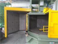 China Cleaning Engine Connecting Rod 200kg/Min Industrial Shot Blaster for sale