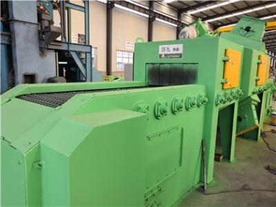 China Belt 1000mm Wire Mesh Shot Blasting Machine for sale