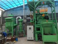 China Rotary Barrel Sa2.5 Drum Type Shot Blasting Equipment For Surface Cleaning for sale