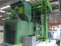 China Steel Plate Pretreatment Roller Conveyor Blast Machine Large Workpieces Cleaning for sale