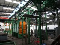 China Chain Through Type Short Blast Machine Forthe Surface Treatment Castings for sale