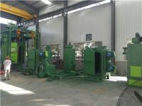 China PLC Control Hanger Type Shot Blasting Machine Structural Parts Cleaning for sale