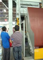 China Sa 2.5 Rubber Belt Tumble Blast Machine For Castings Forgings Stamping Parts for sale