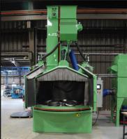 China Direct Coupling Sa2.5 Turntable Shot Blasting Machine Casting Forging Parts Cleaning for sale