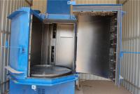 China Sa2.5 Turntable Automic Shot Blasting Machine Casting Forging Parts Cleaning for sale
