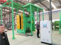 China Automic Sa2.5 Rotary Barrel Shot Blasting Machine Direct Coupling Blast wheel for sale