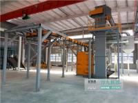 China Sa2.5 Sa3.0 Spinner Hanger Shot Blasting Machine For Rust Removal for sale