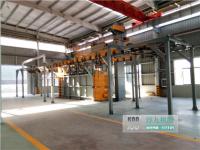 China Sa2.5 Sa3.0 Spinner Hanger Shot Blasting Machine For Rust Removal for sale