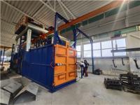 China Sa2.5 Sa3.0 Spinner Hanger Shot Blasting Machine For Rust Removal for sale