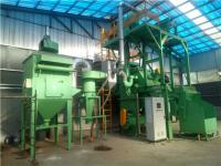 China Blast Wheel Tilt Drum Shot Blasting Equipment For Casting Forging Parts Cleaning for sale