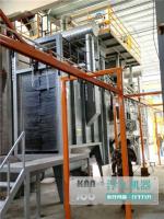 China Sa3.0 Hanging Chain Catenary Shot Blasting Machine For Gas Pipe Polishing for sale