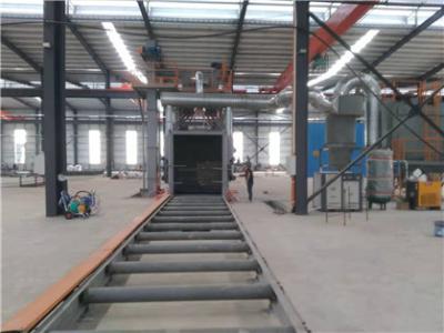 China Sa.2.5 Box Plate Shot Blasting Machine for sale