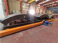 China Dustless Automatic 2.3m/Min Steel Shot Blaster Roller Conveyor type for sale