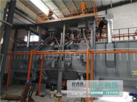China Sa3.0 Hanging Chain Catenary Shot Blasting Machine For Gas Pipe Polishing for sale