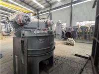 China Load 400kg Turntable Shot Peening Machine Casting Parts Cleaning for sale