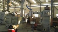 China 600*250*250mm Turntable Shot Blasting Machine Dust Removing Machine for sale