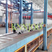 China Sa2.5 Hanging Chain Catenary Shot Blasting Equipment For Brakes Cleaning for sale