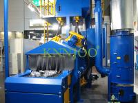 China EU Standard Wire Mesh Shot Blasting Machine Rust Layer Welding Slag Cleaning rfq for sale