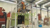 China Automobile Parts Hanger Type Shot Blasting Machine Sa.2.5 CE Certified for sale