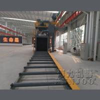 China Surface Continuous Treatment 700mm Industrial Shot Blaster Roller Conveyor Type for sale