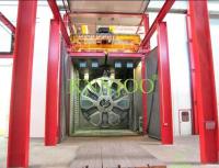 China Deep Dish Alloys Rims Shot Blasting Machine Sa 2.5~3.0 for sale