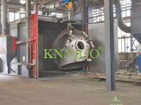 China Deep Dish Alloys Rims Shot Blasting Machine Sa 2.5~3.0 for sale