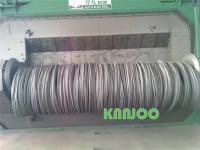 China Wire Rod Coil Blastrac Shot Blasting Machine Rust Removal for sale