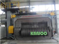 China Wire Rod Coil Blastrac Shot Blasting Machine Rust Removal for sale