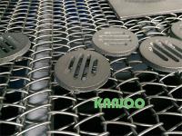 China Auto Parts Mesh Belt Passing Shot Blasting Machine Wire Mesh Conveyor Type for sale