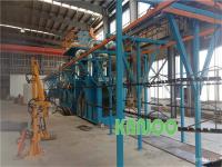 China Catenary Suspension Monorail Shot Blasting Machine Overhead Hanging Chain Type for sale