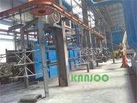 China Catenary Suspension Monorail Shot Blasting Machine Overhead Hanging Chain Type for sale