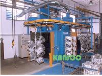 China Catenary Suspension Monorail Shot Blasting Machine Overhead Hanging Chain Type for sale