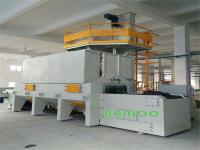 China Mesh Belt Passing Shot Blasting Machine For Cleaning And Surface Strengthening for sale