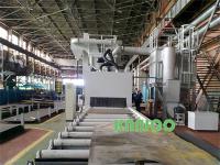 China Roller Conveyer Shot Blasting Machine For Clean Sheet Metal And Profile for sale