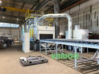 China Roller Conveyer Shot Blasting Machine For Clean Sheet Metal And Profile for sale