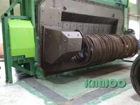 China Wire Rod Coil Surface Cleaning Shot Blasting Machine Of KNNJOO for sale