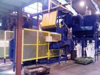 China Rubber Tumble Belt Shot Blast Cleaning Equipment For Rust Cleaning for sale