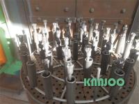 China Double Station Turntable Shot Blasting Machine Heat Treatment for sale