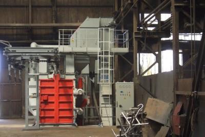 China Accumulation Catenary Shot Blasting Cleaning Machine For Casting Parts for sale